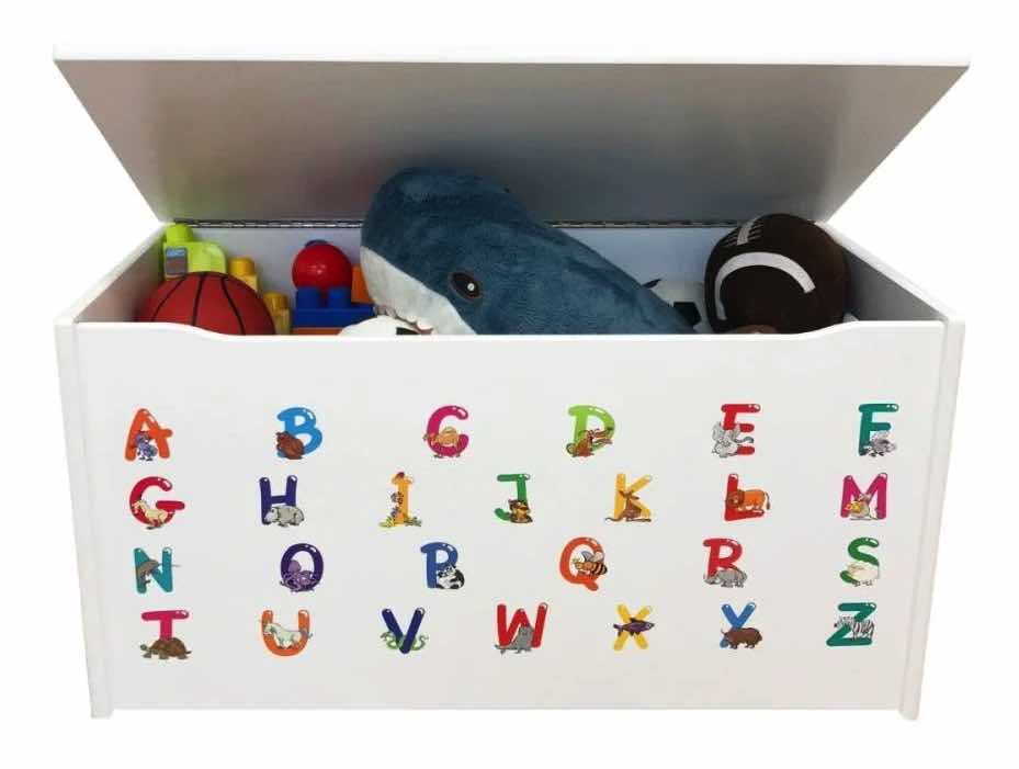 Toy Boxes & Chests For Toys - FREE Shipping Alphabet Trains & Toys