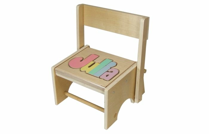 Buy Flip back Name Stool Best Personalized Step Stool